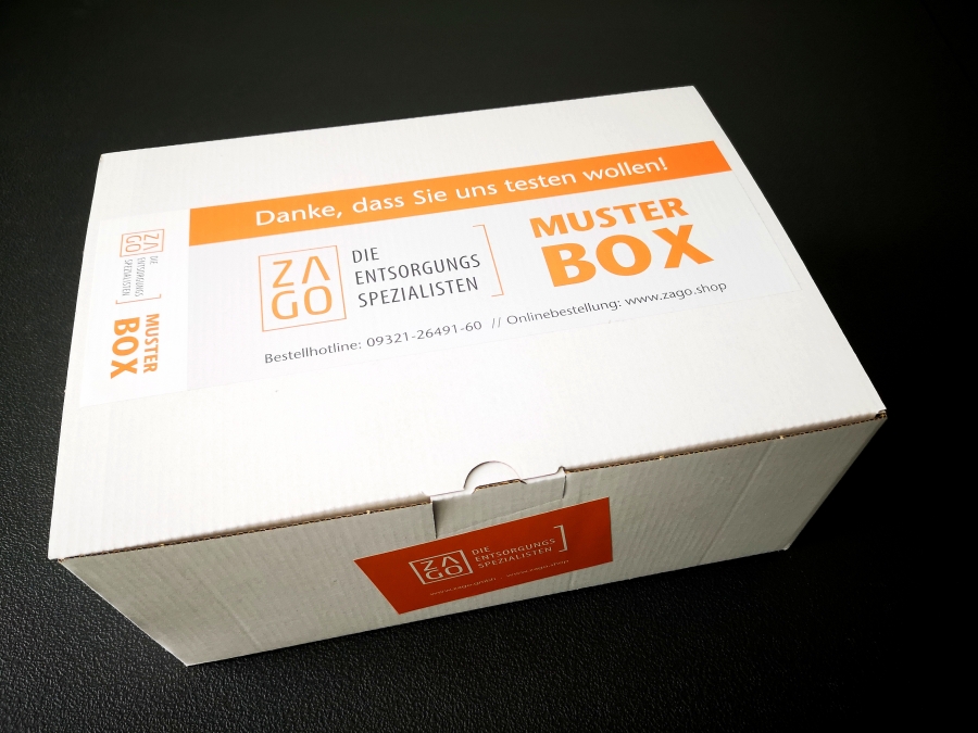 Musterbox Wertstoffsäcke | ZAGO GmbH & Co. KG